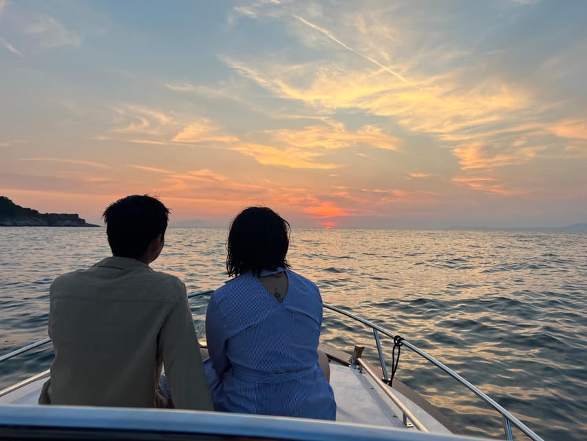 Sorrento: Private Sunset Boat Tour with Music and Aperitif | GetYourGuide