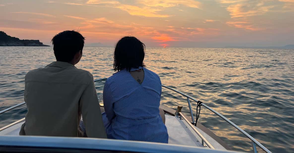 Sorrento: Private Sunset Boat Tour with Music and Aperitif | GetYourGuide
