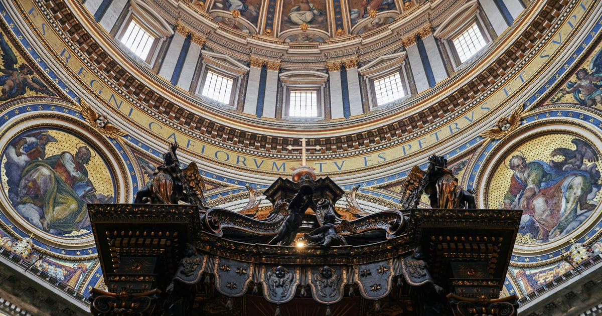 Rome: St. Peter's Basilica and Papal Tombs Guided Tour | GetYourGuide