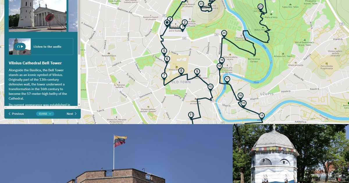 Audio Tour of Vilnius Old Town Core | GetYourGuide