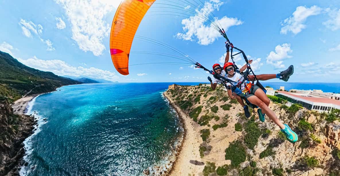 Cefalù: Tandem Paragliding Flight and GoPro13 Video | GetYourGuide