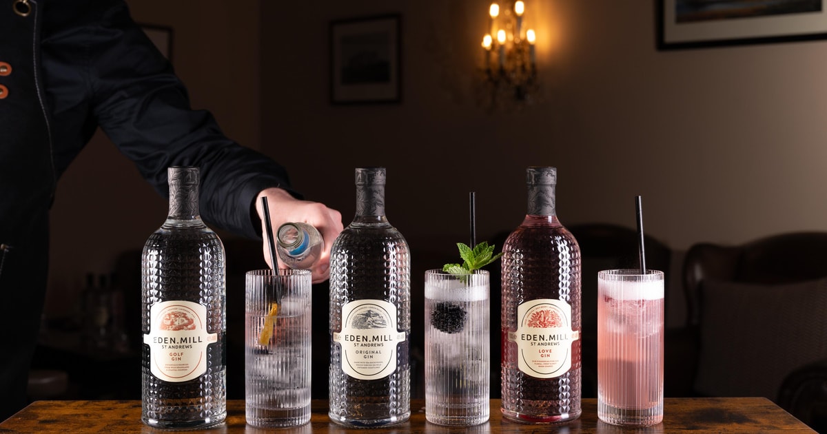 St Andrews: Coastal Gin Flight Tasting Experience | GetYourGuide