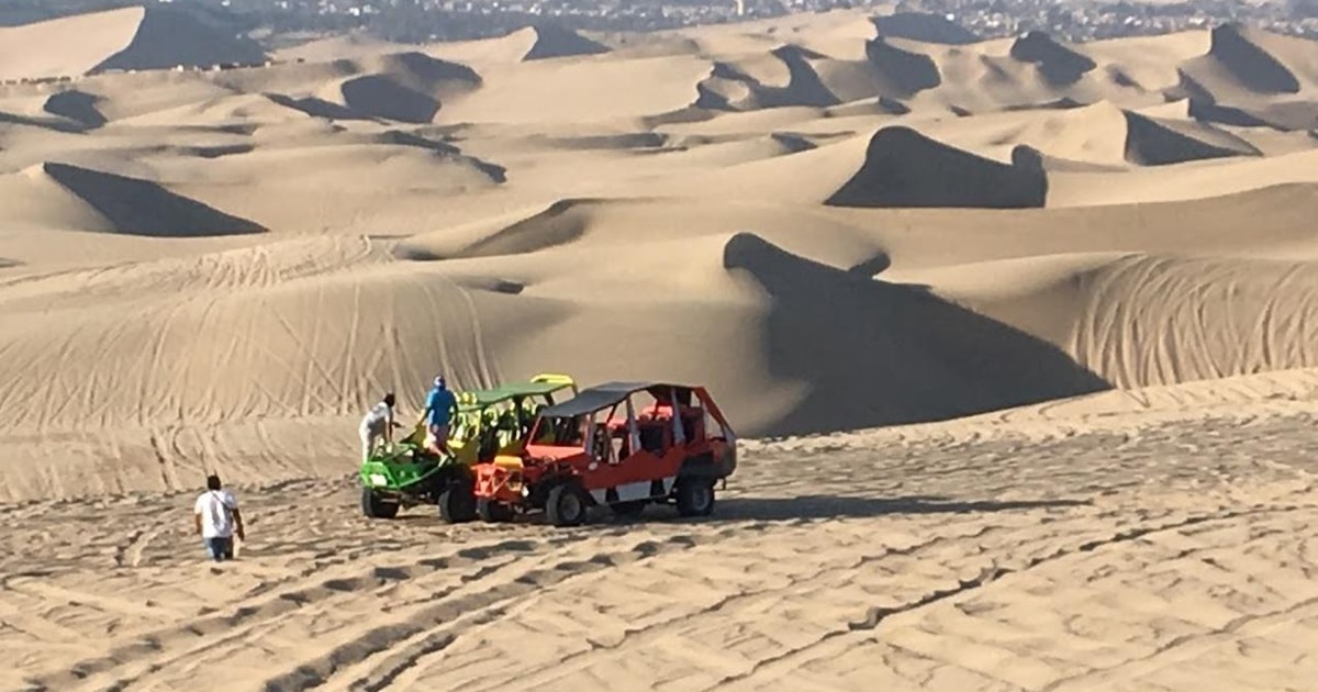 Lima: transfērs + Paracas + Huacachina + smilšu dēļi + bagiji ...