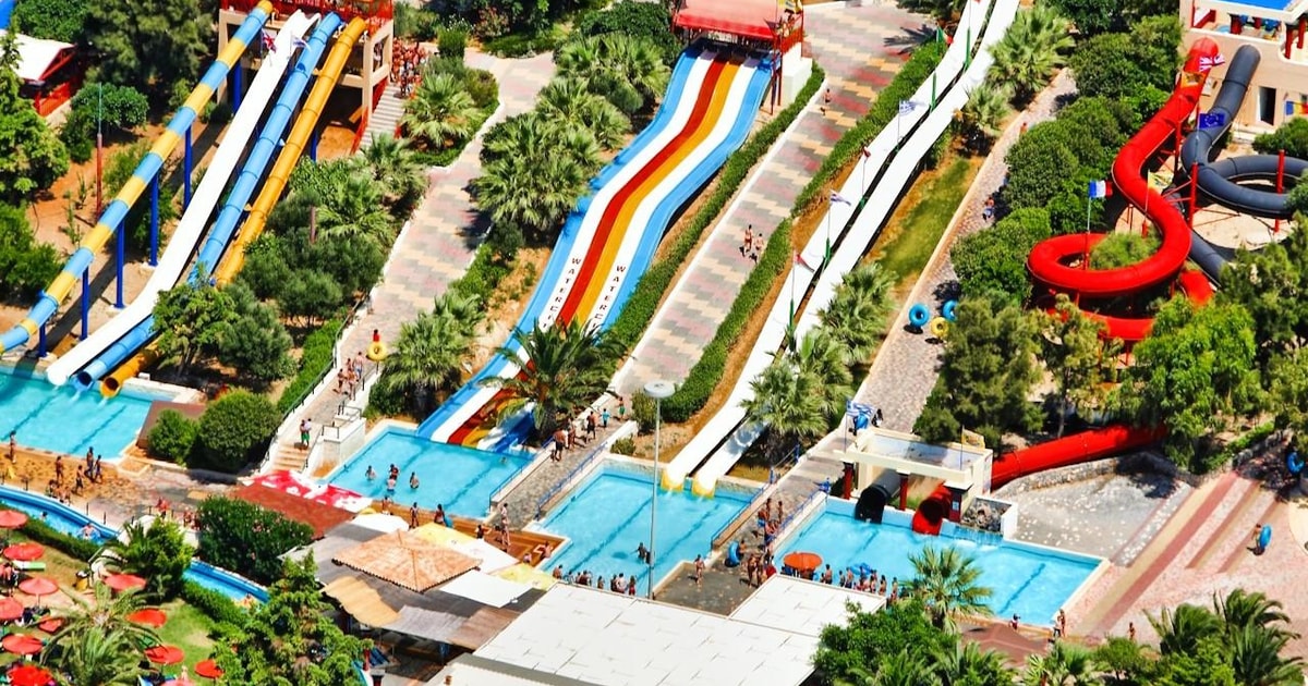 Crete: WaterCity Waterpark with Hotel Pickup | GetYourGuide