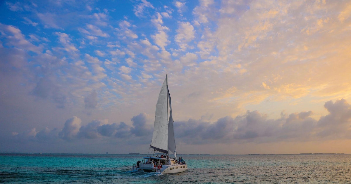 Mauritius: Private Catamaran Sunset Cruise with Dinner | GetYourGuide