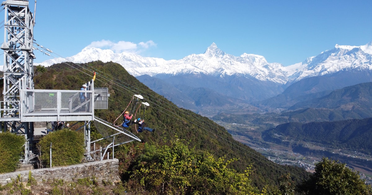 Pokhara: ZipFlyer und Bungee-Jump-Kombi | GetYourGuide