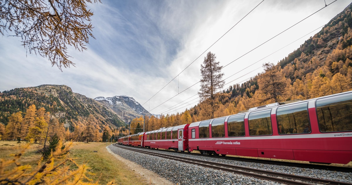 Bernina Express: Scenic rail journey between Chur and Tirano | GetYourGuide