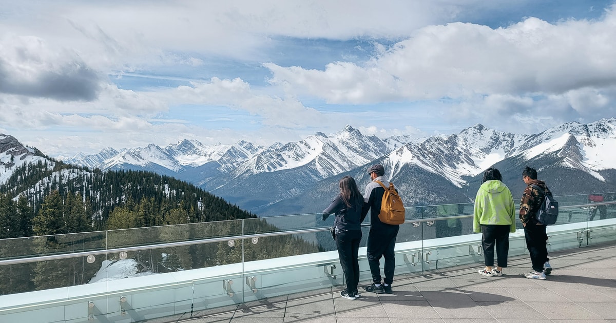 Banff Góndola de Banff, montaña Sulphur, excursión de un día a Bow Fall ...