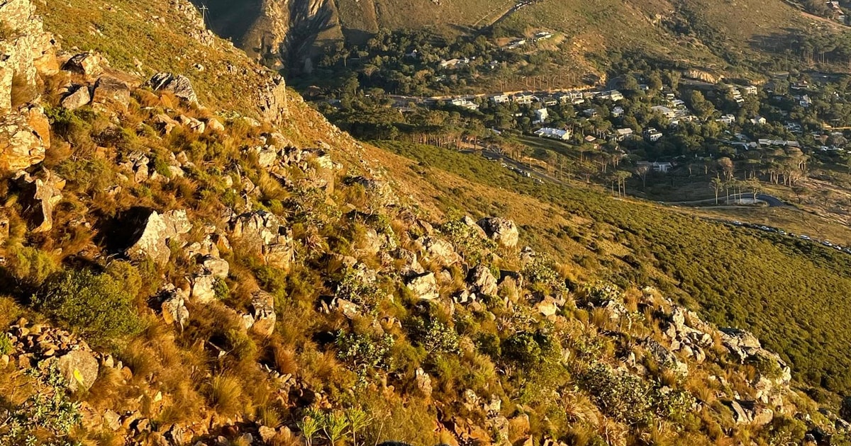Sonnenuntergangs- oder Sonnenaufgangswanderung am Lions Head, Kapstadt ...