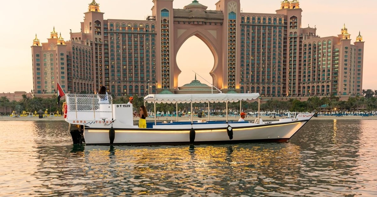 Dubai: tour in barca Abra ad Atlantis, Palm, Ain Dubai e Marina ...
