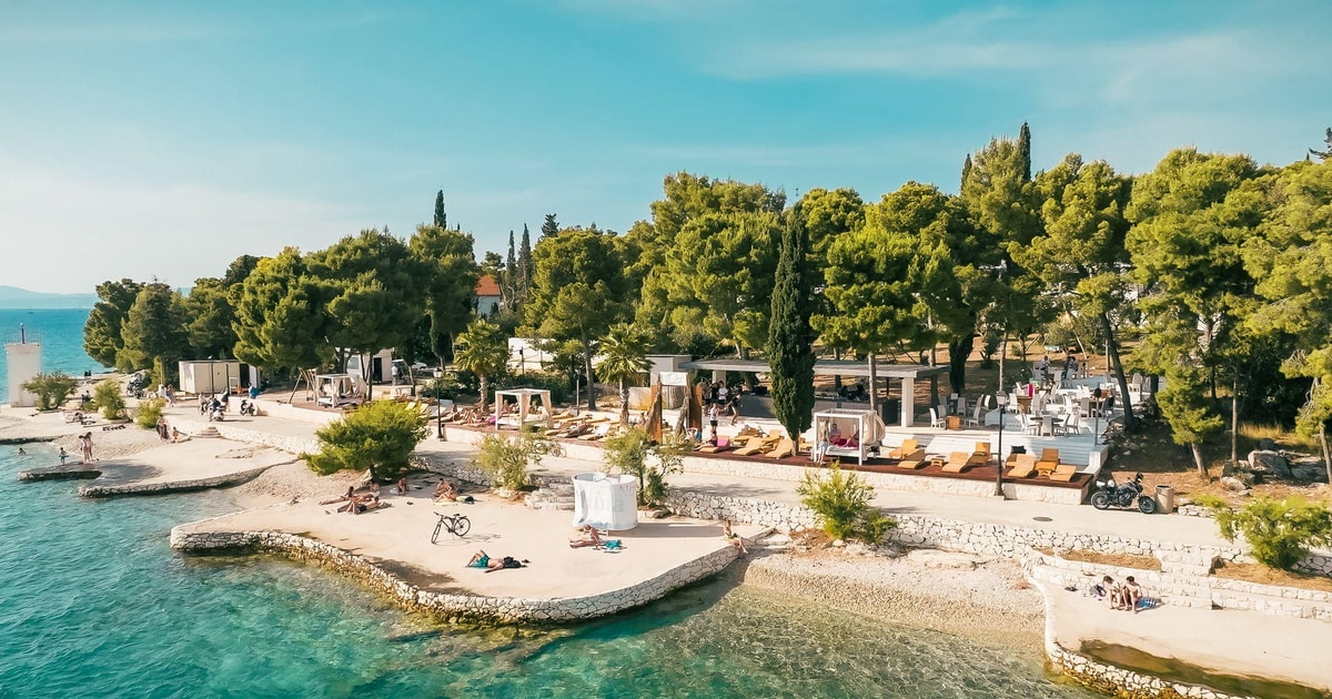 Split: Island Resort DayPass – Pool, Sunbeds & Boat Ride | GetYourGuide