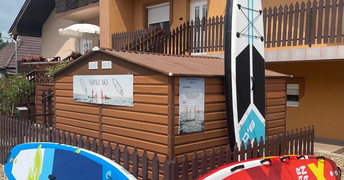 Plattensee: Stand-Up-Paddleboard-Verleih | GetYourGuide