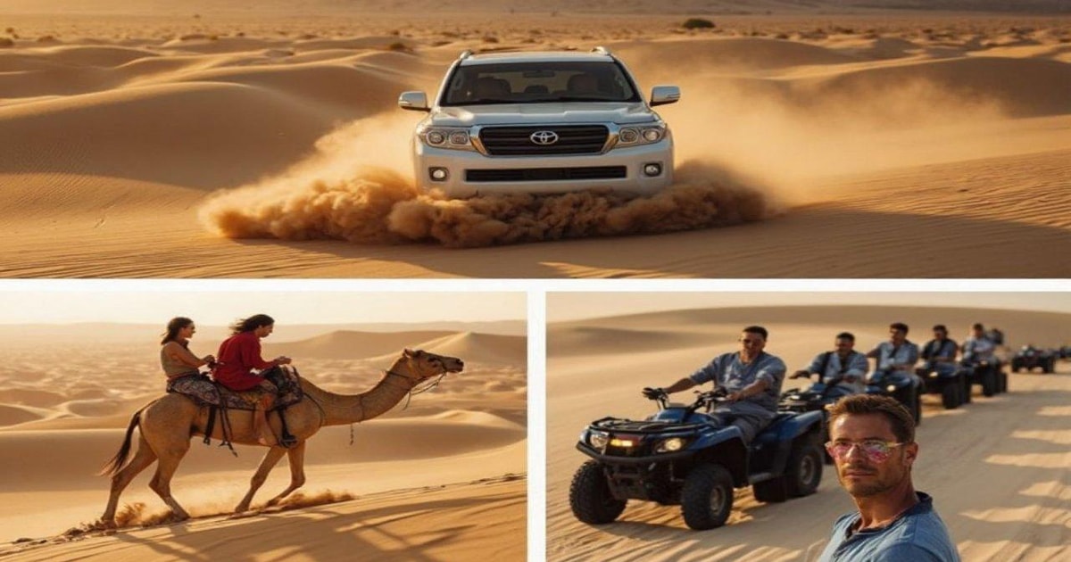 Doha: Quad Bike, Dune Bashing, Camel Ride & Inland Sea Tour | GetYourGuide