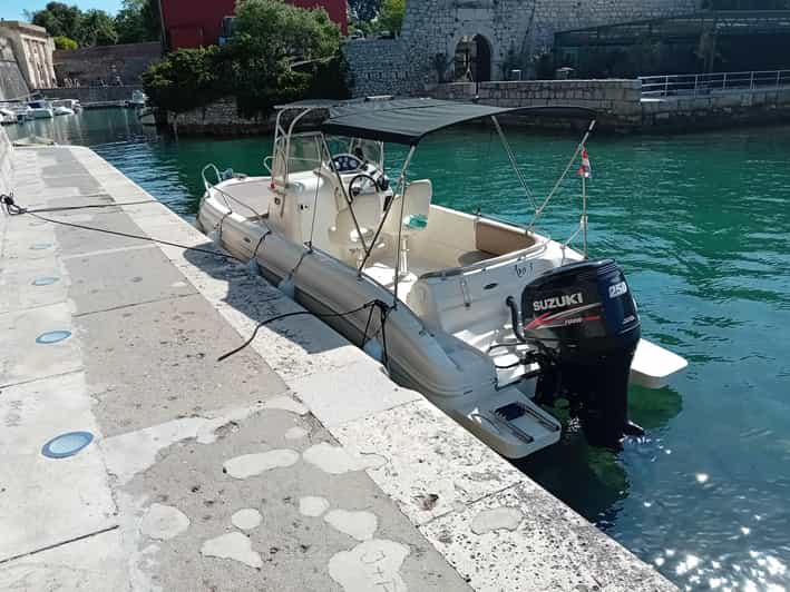 From Zadar: 3 Islands Speedboat Tour with Drinks and Diving | GetYourGuide