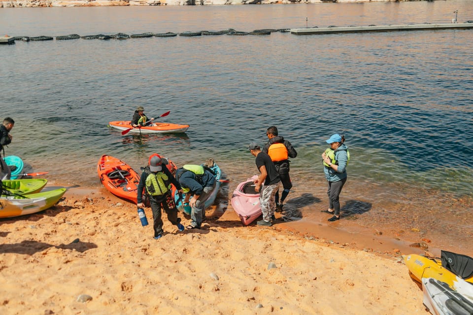 Page/Lake Powell: Guided Kayak & Water Antelope Canyon Tour | GetYourGuide