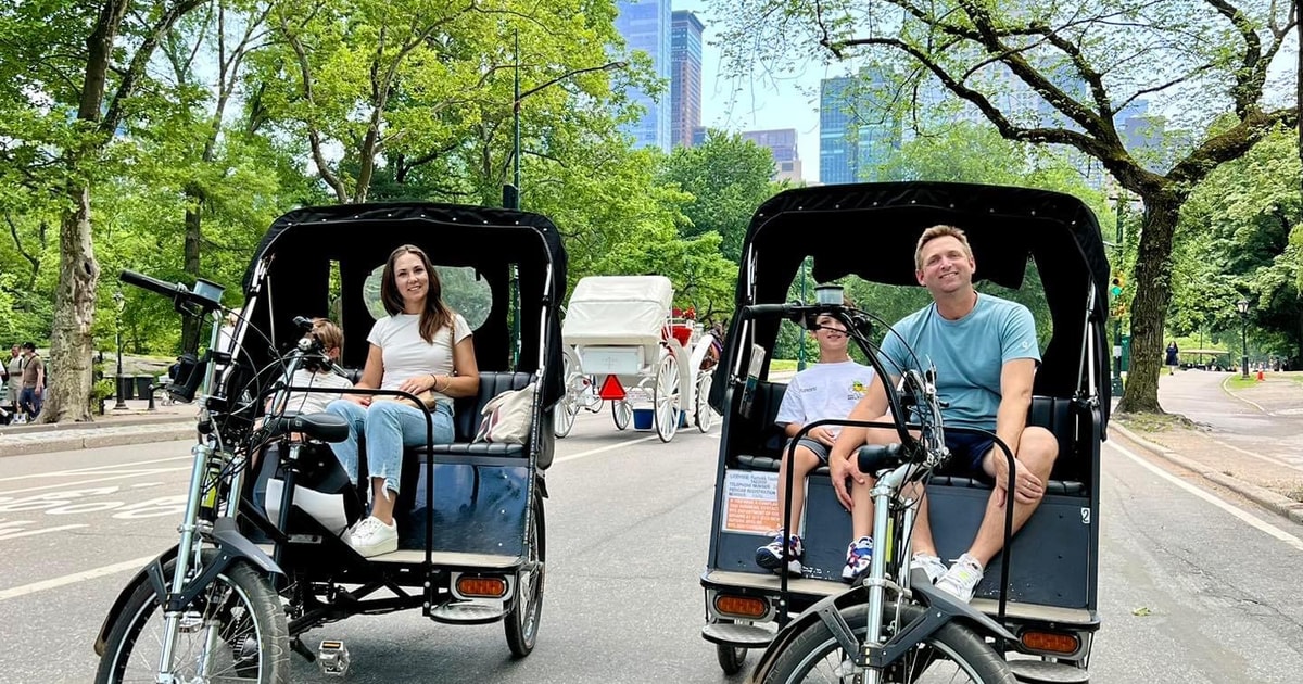 Official Central Park Pedicab Tours | GetYourGuide