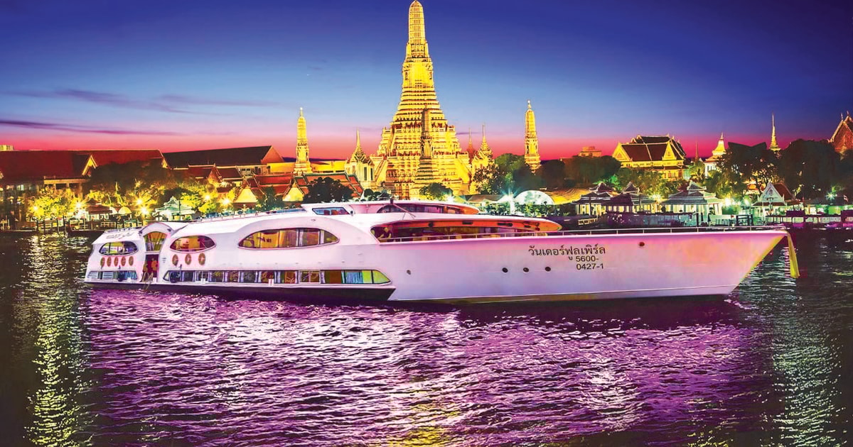 Bangkok: Maravillosa Cena en Crucero Perla y Actuación en Directo ...