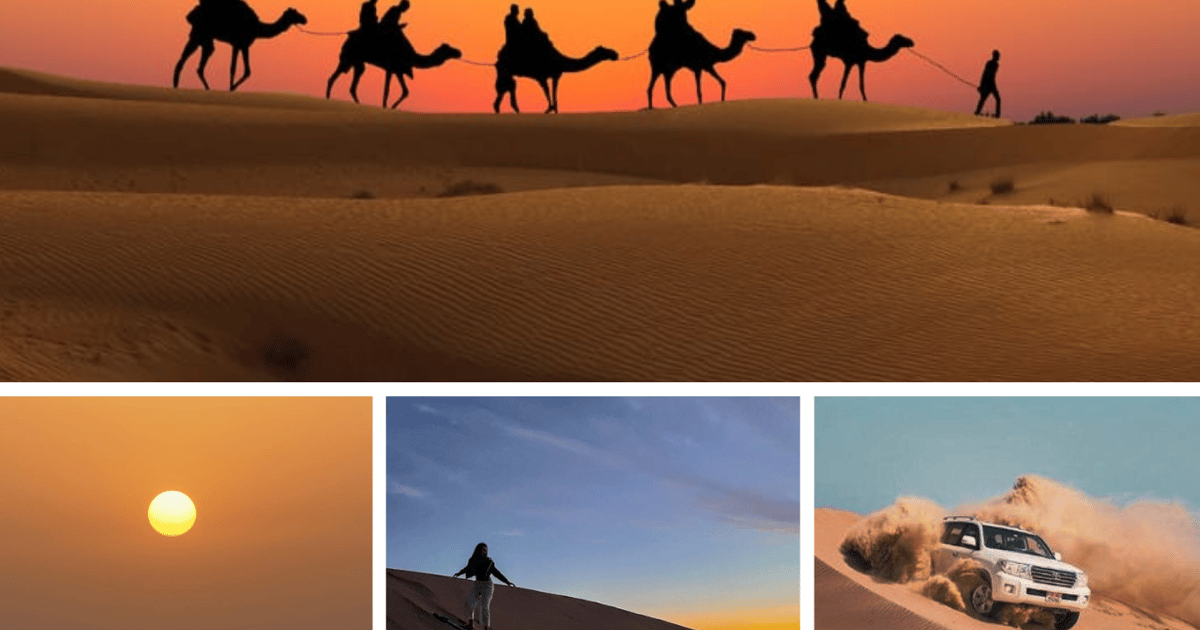 Dauhá: Safari při západu slunce, projížďka po dunách, jízda na ...