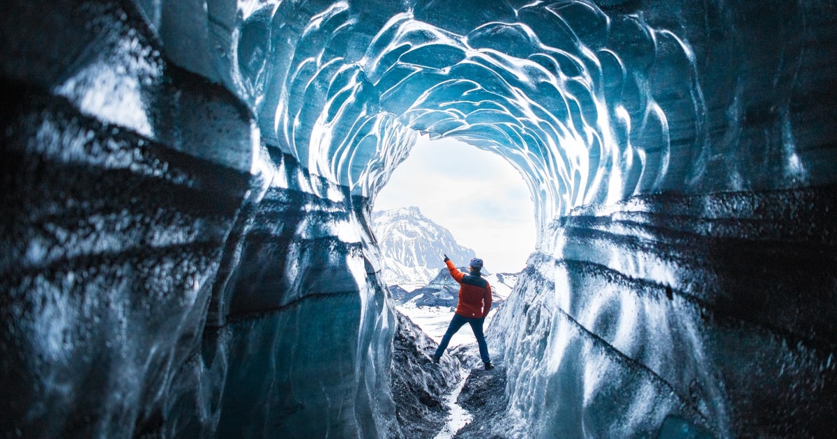 Da Reykjavík: Grotta di ghiaccio di Katla e tour della costa ...