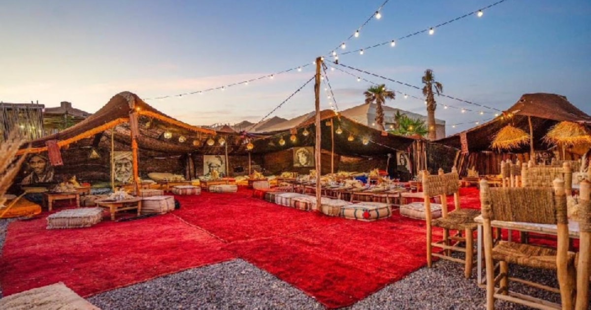 Marrakech: Dinner Show with Camel Ride and Desert Sunset | GetYourGuide