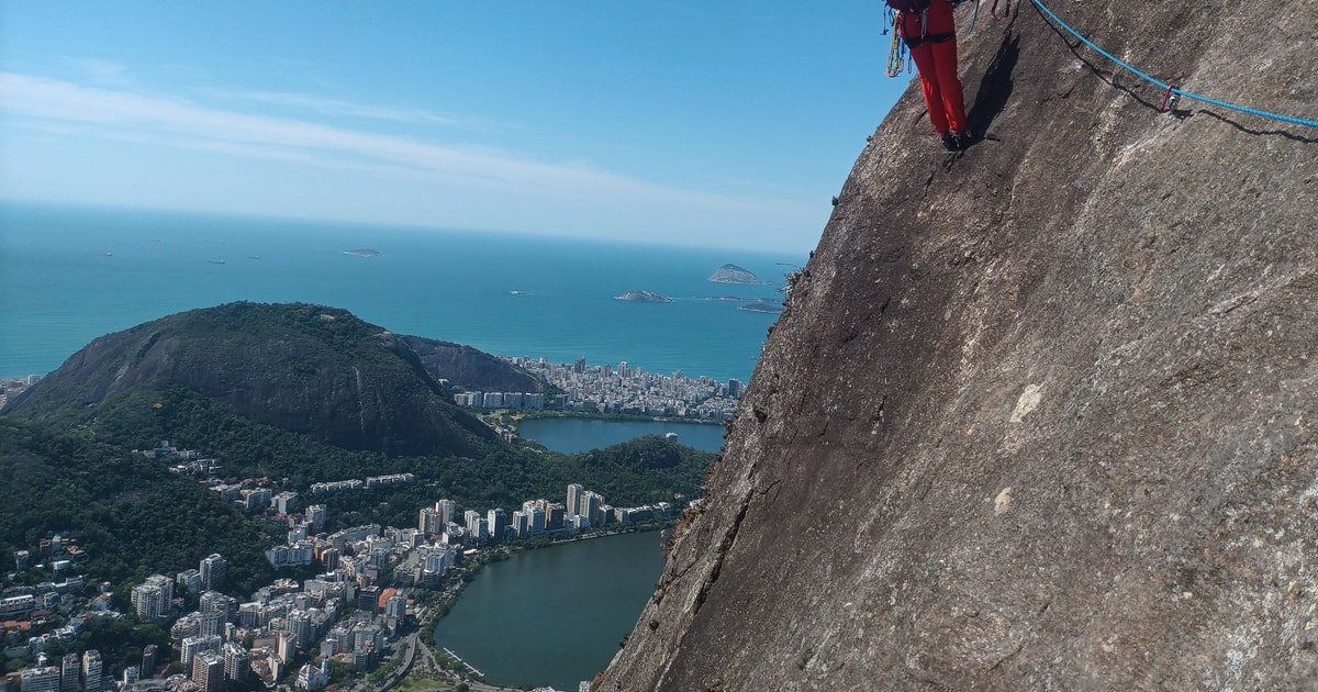 Rio de Janeiro: K2 Rock Climb Route Corcovado w/ Christ the Redeemer ...