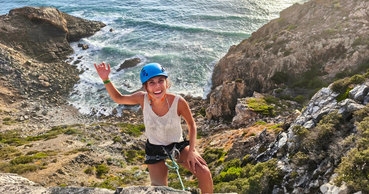 Cascais: Private Cliffside Rock Climbing with Ocean Views | GetYourGuide