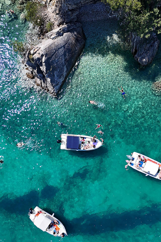 Saranda Private Boat Tour: Gremina, Kakome, Krorez, Turtle | GetYourGuide