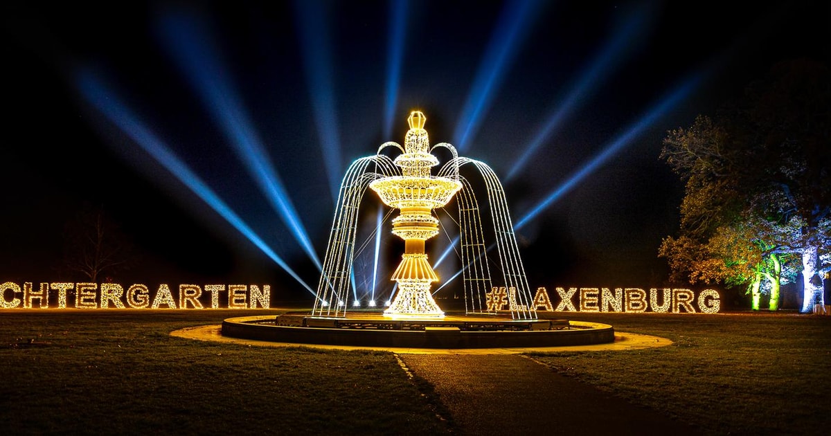 Schlosspark Laxenburg: ILLUMINA Østrigs største lyshave - Billet ...