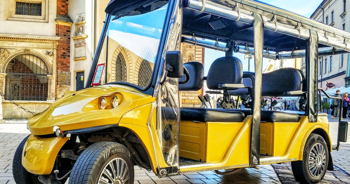 Krakow: Jewish Quarter and Ghetto Electric Golf Cart Tour | GetYourGuide