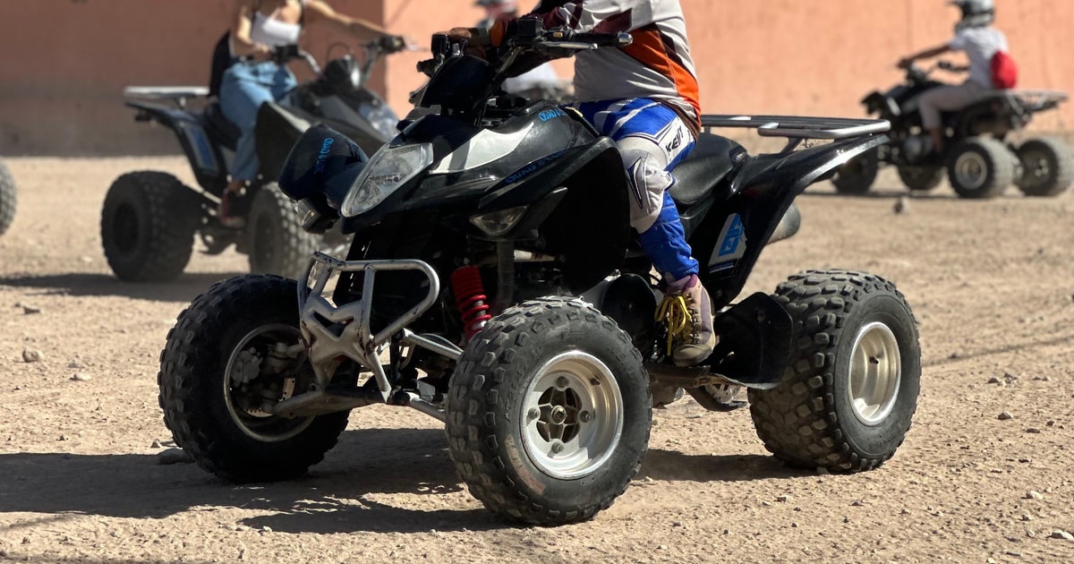 Quad bike dinner & magic show agafay desert | GetYourGuide