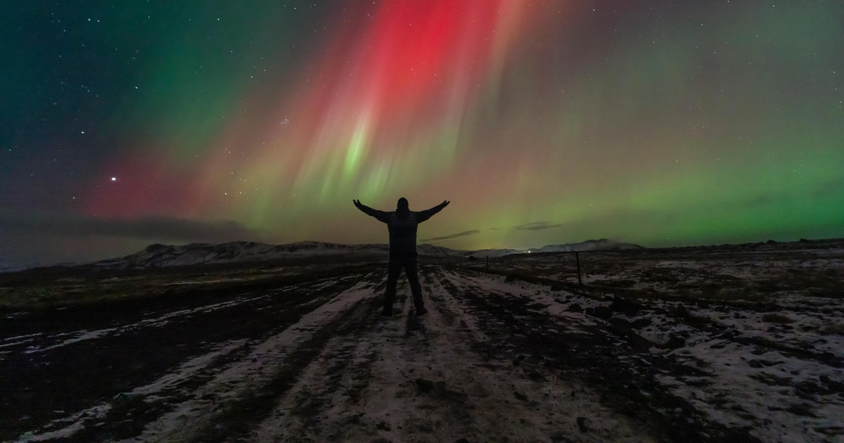 Northern Lights in Mini Bus, Photos, Hot Cocoa and Pastries | GetYourGuide