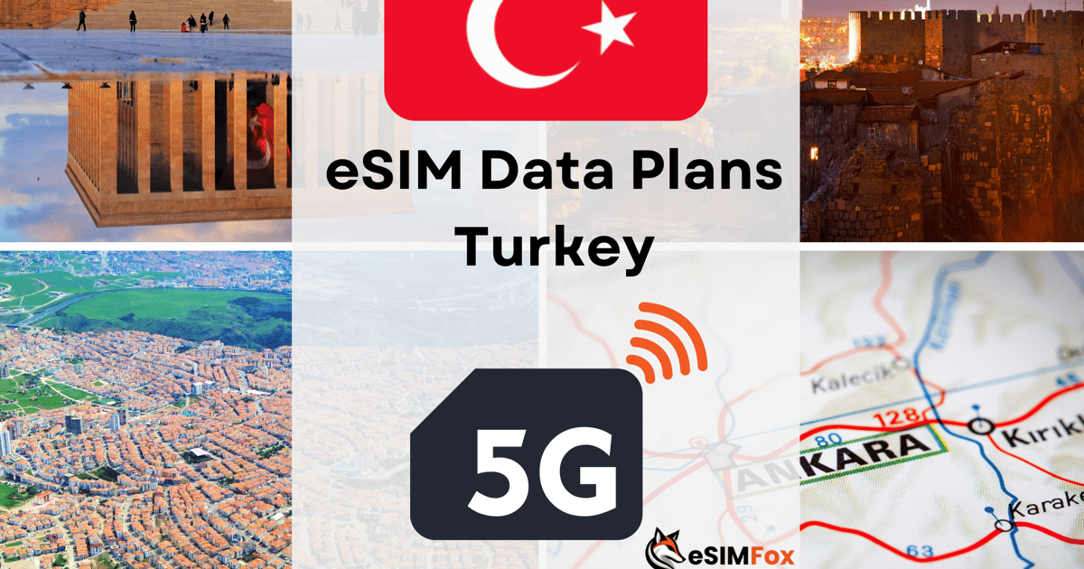 Ankara: Internet Data Plan for Turkey high-speed 4G/5G | GetYourGuide