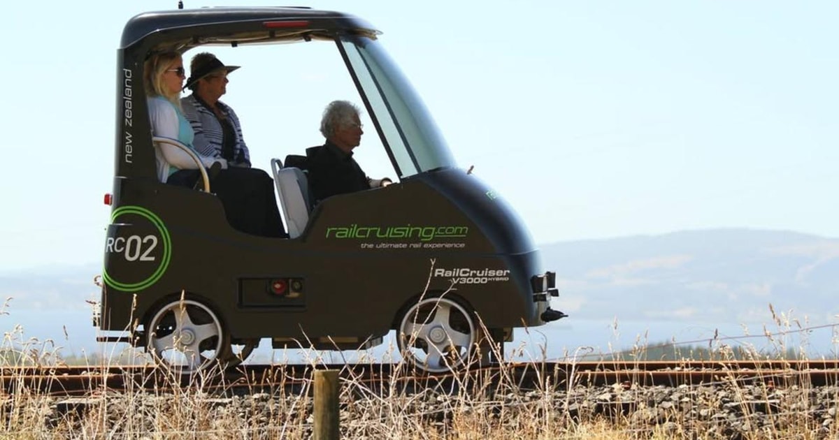 Rotorua Railcruising: Self-Drive Rail Car with Audio Guide | GetYourGuide