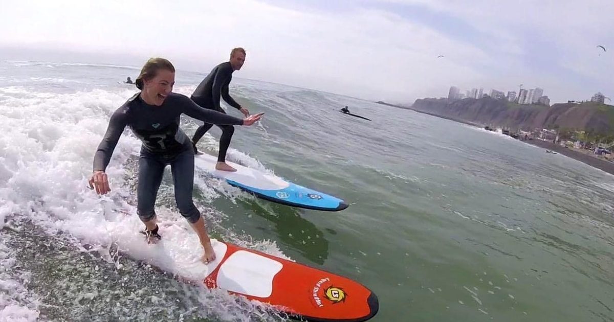 Lima: Private surf lesson in Miraflores | GetYourGuide