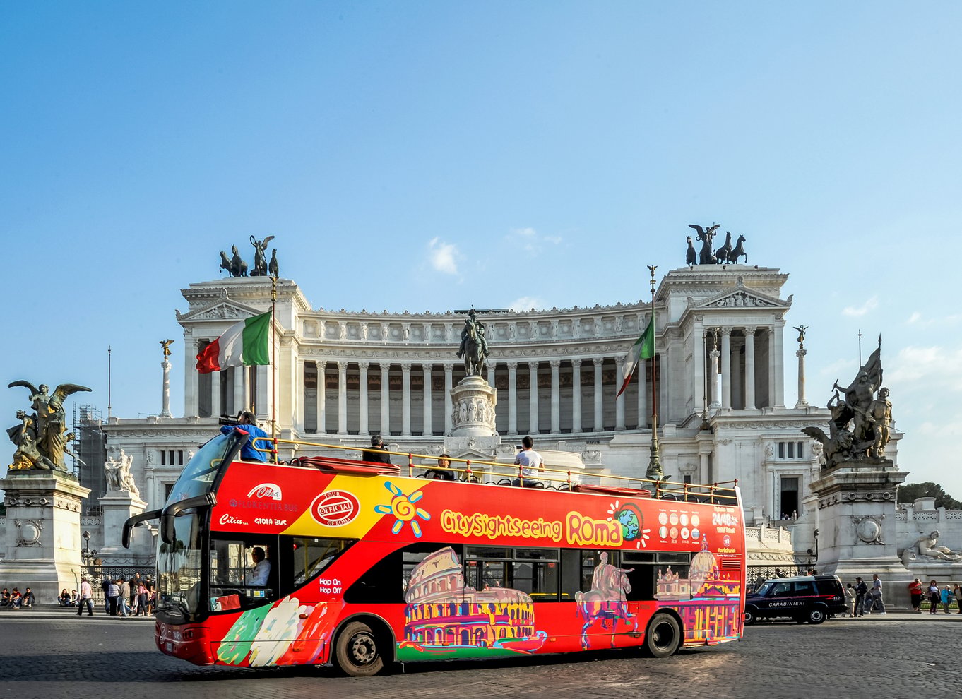 Rome: City Sightseeing Hop-on Hop-off Bus with Audioguide ...