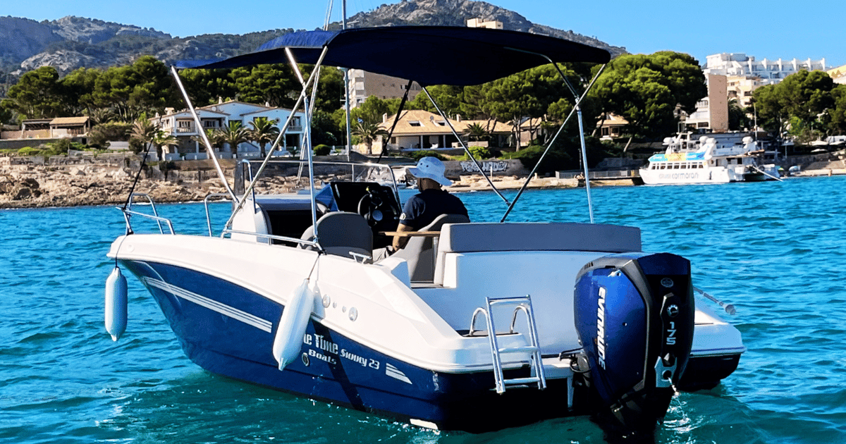 Santa Ponsa: BOAT Tour med licens. Bli kapten! | GetYourGuide