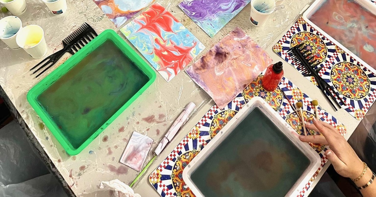 Made in Florence: Your Paper Marbling Experience | GetYourGuide