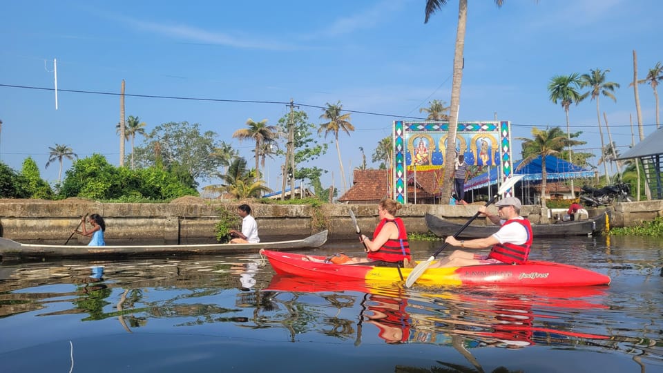 Kerala Backwater Village Kayaking Tour (Full Day) (Nedumudy) | GetYourGuide