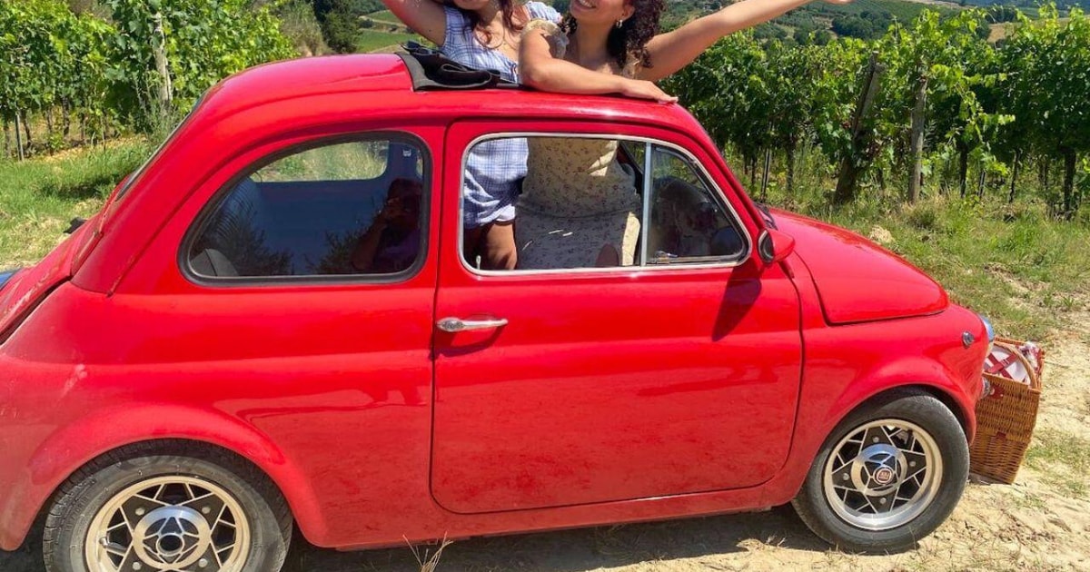Exclusive Vintage Fiat 500 Tour Through Chianti hills | GetYourGuide