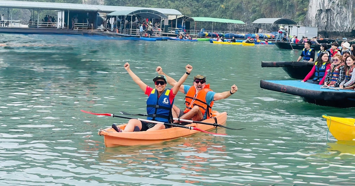 Tour di 1 giorno nella baia di Ha Long: crociera deluxe, attività ...