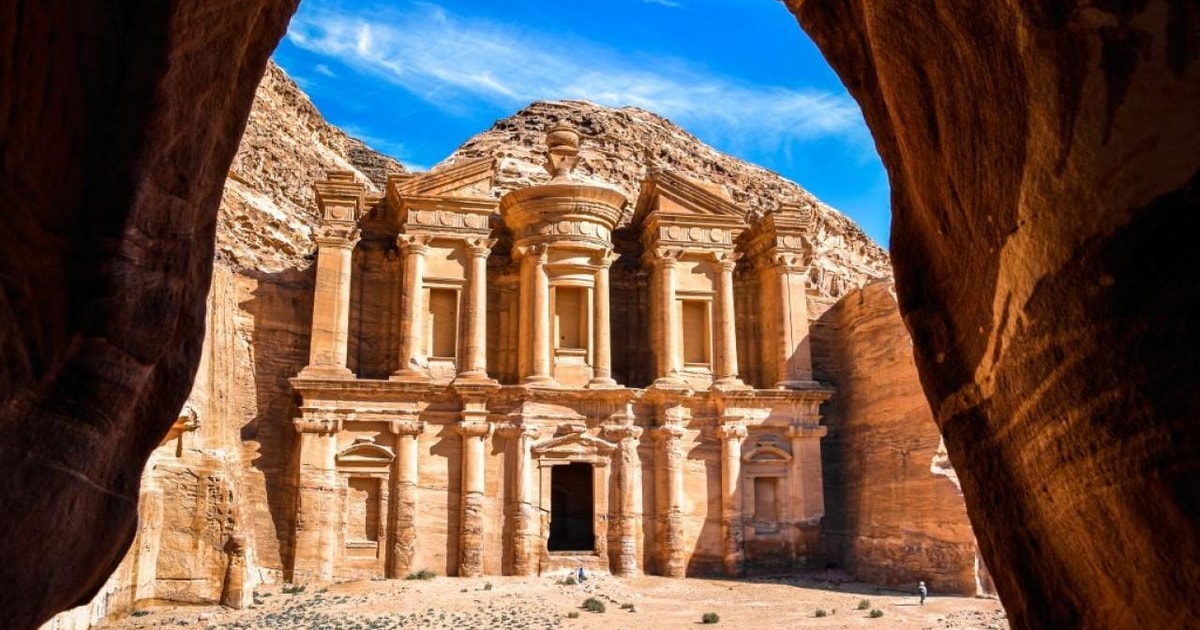 Petra: Back Trail Hike to the Monastery with Guide | GetYourGuide