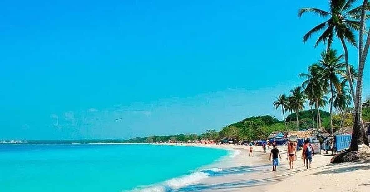 Dia de playa en playa blanca isla de Baru con almuerzo y bebida ...