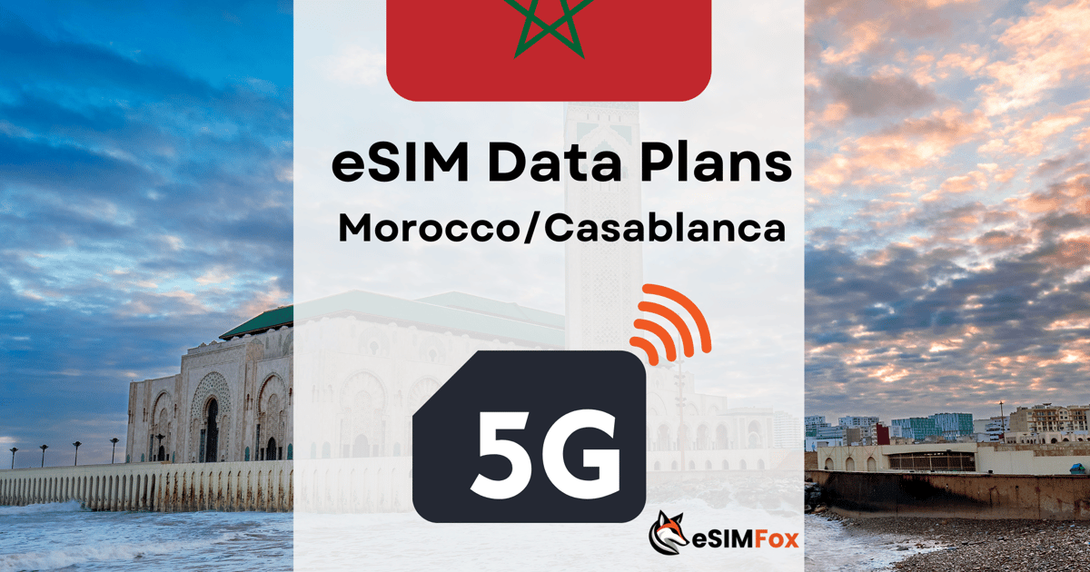 Casablanca: Internet Data Plan voor Marokko hoge snelheid | GetYourGuide