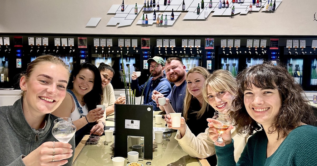 Asakusa Tokyo: Guided Sake Tasting: 10 Kinds of Sake | GetYourGuide