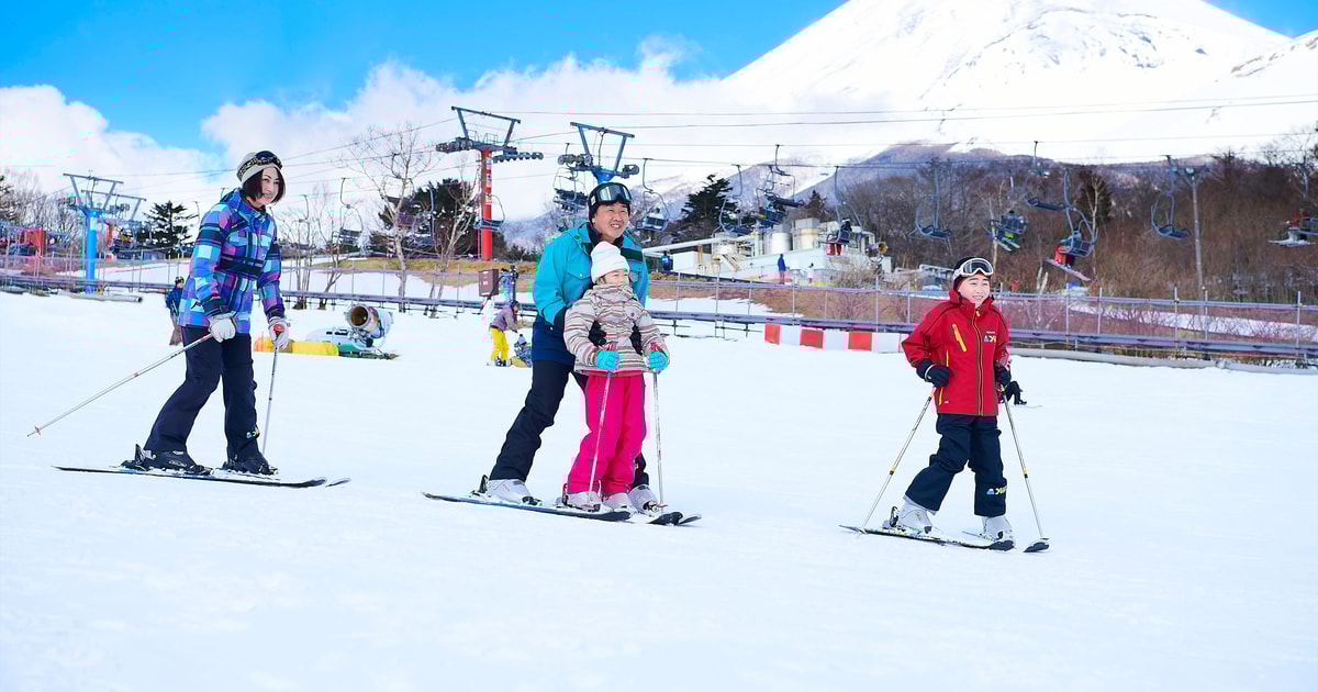 Von Tokio aus: Fujiyama Snow Resort Yeti Day Tour | GetYourGuide