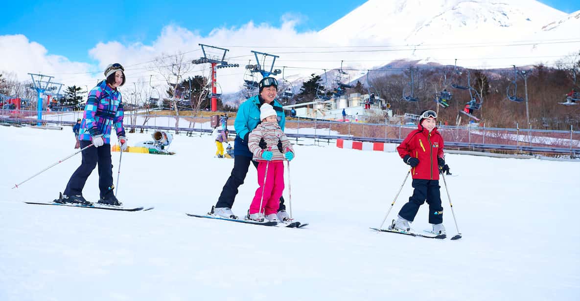 From Tokyo : Fujiyama Snow Resort Yeti Day Tour | GetYourGuide