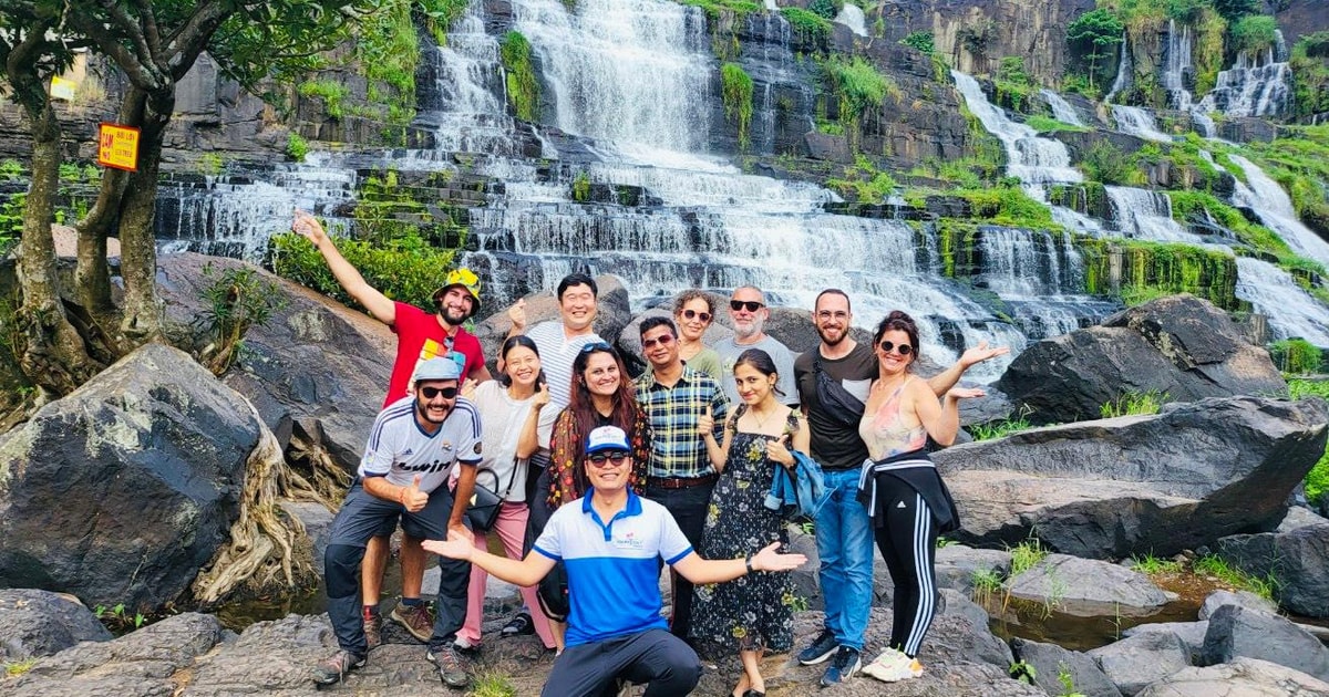 Dalat: Three waterfalls tour with Datanla-Pongour- Elephant | GetYourGuide
