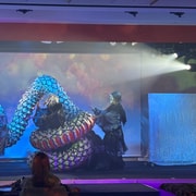 Tokyo: Traditional Story/Female Samurai Show with Drink | GetYourGuide