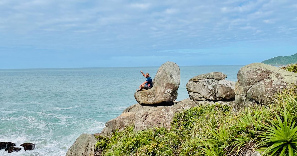 Famous hike in North Floripa. Santinho with ancient art. | GetYourGuide
