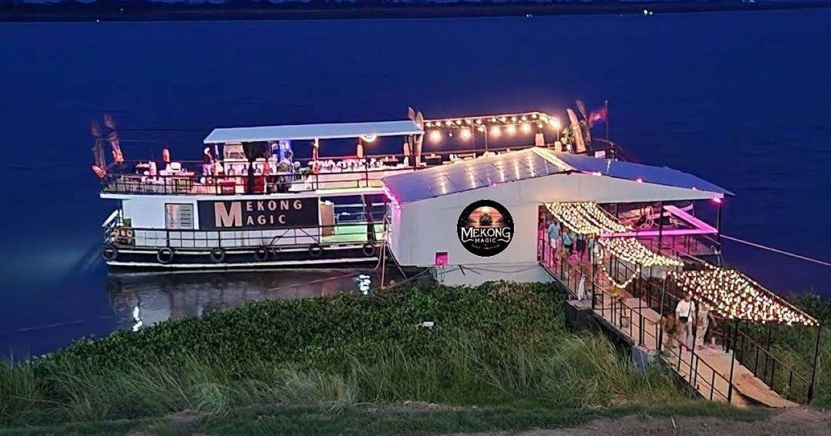 Phnom Penh: Sunset Cruise with freeflow beers & BBQ buffet | GetYourGuide